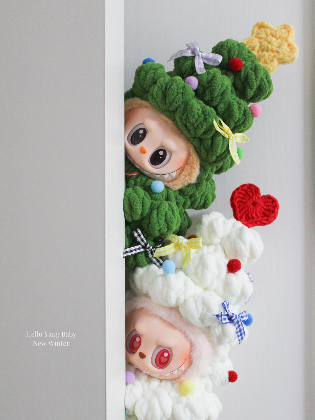 MUST-HAVE Labubu Christmas Costume Set | The Monsters Doll Accessories ...